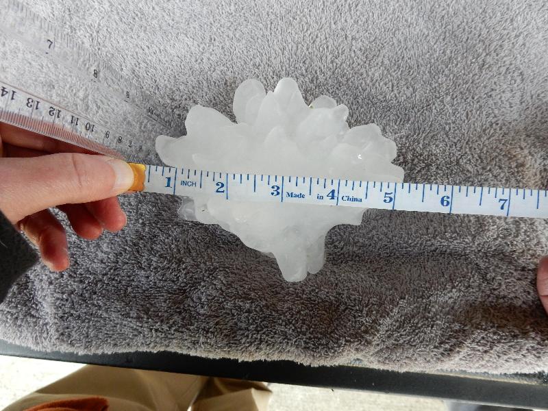 Record Breaking Hail in Cullman, AL - AnythingWeather